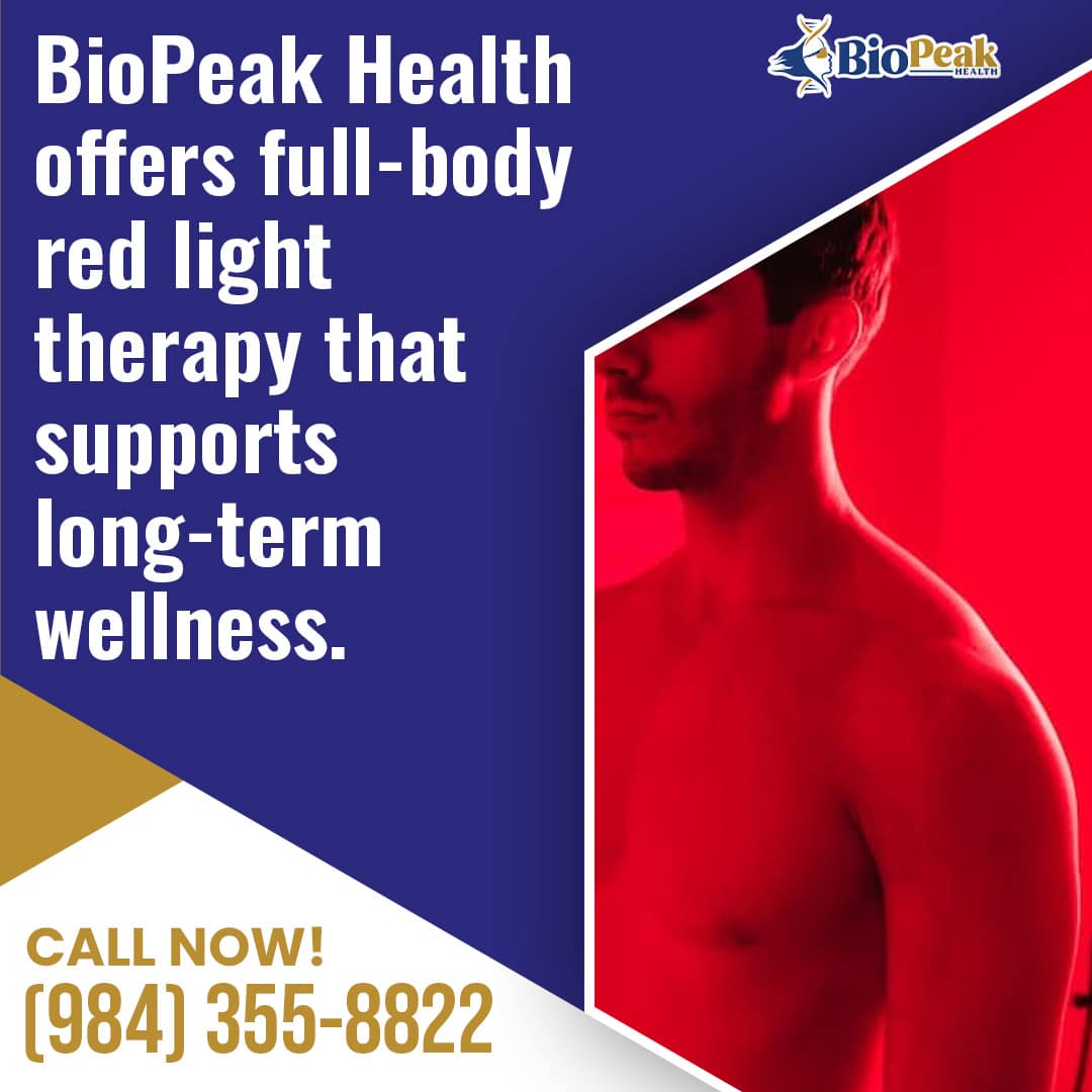 Exploring the Benefits of Full-Body Red Light Therapy at BioPeak Health